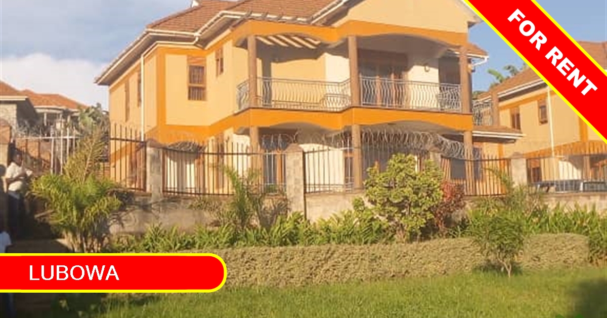 4 bedroom House for rent in Lubowa Wakiso Uganda, code: 54019, 20/10/2025